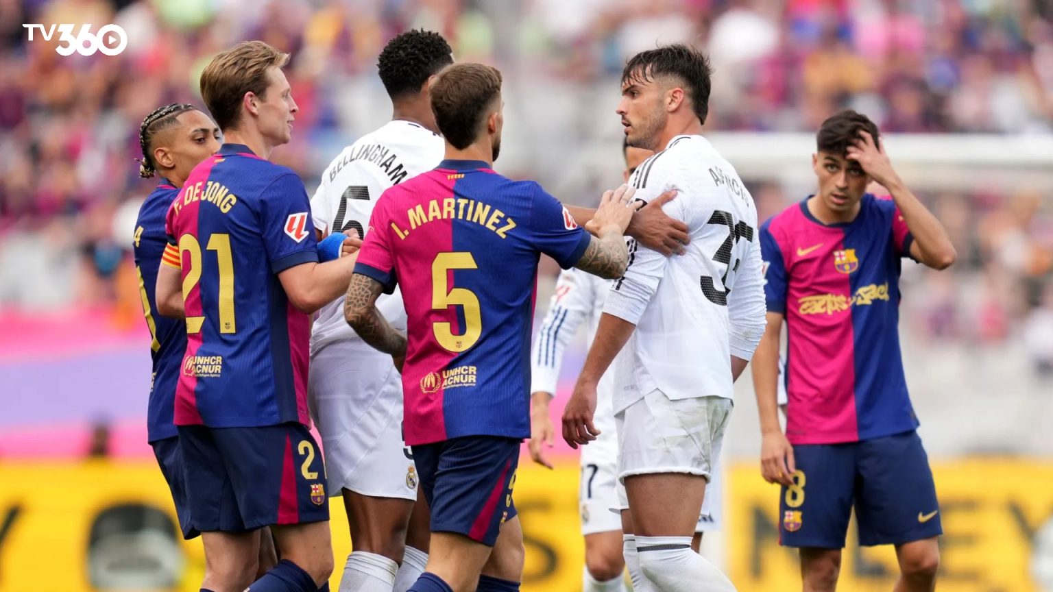 Highlight Real Madrid vs Barcelona | Bellingham định đoạt El Clásico