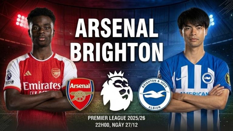 Nhận định Arsenal vs Brighton, 22h00 ngày 27/12: Pháo đài Emirates bất ...