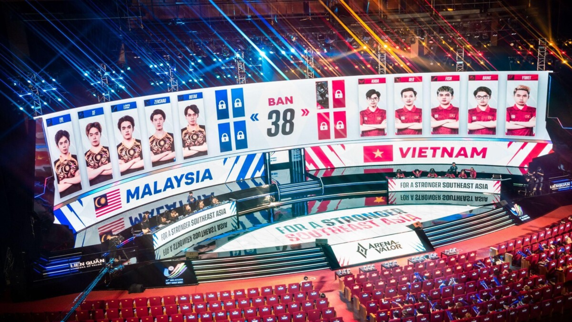 Danh sách các môn thể thao điện tử ESports tại sea games 33